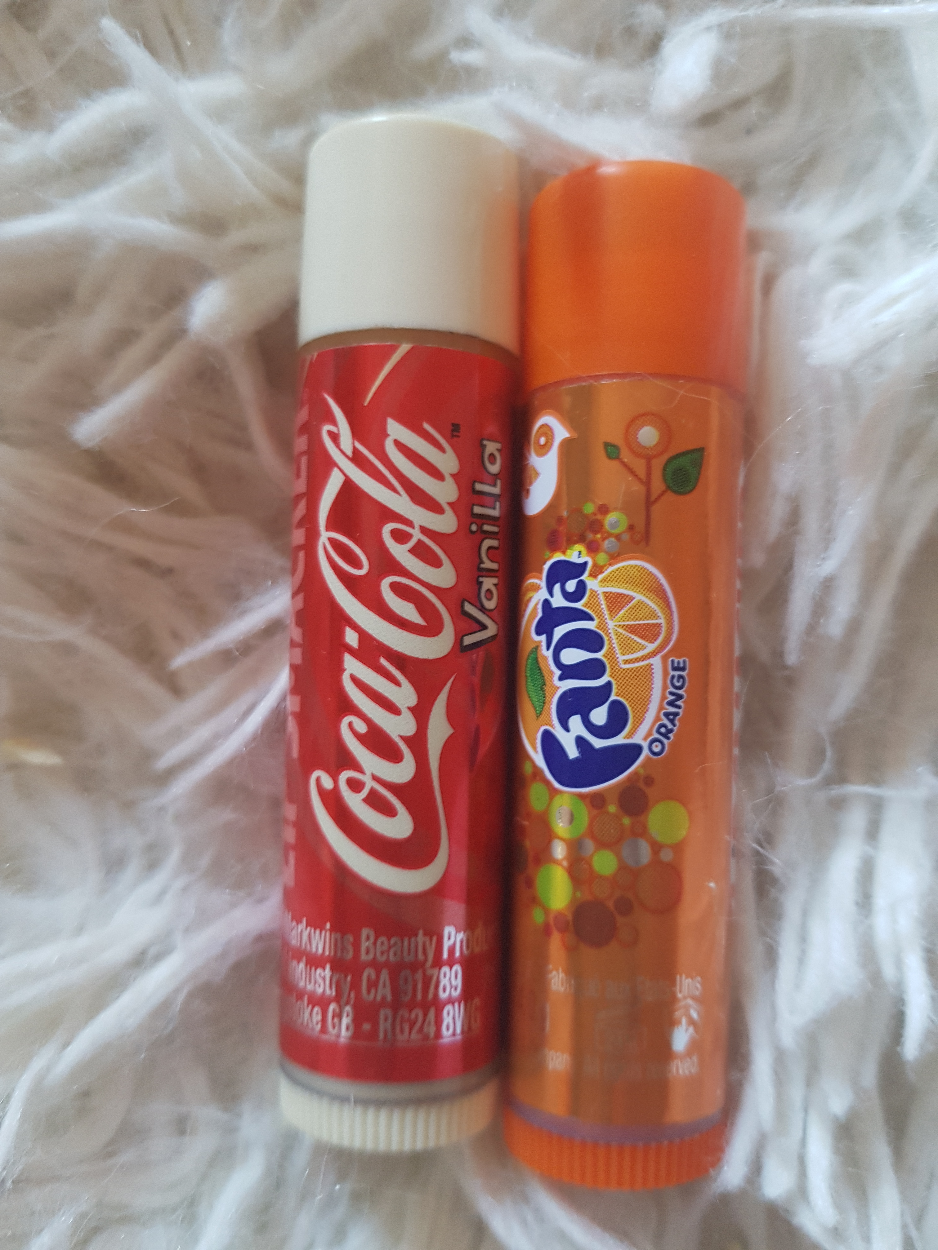 Гигиеническая помада Lip Smacker Coca Cola Vanilla Fanta Biiom